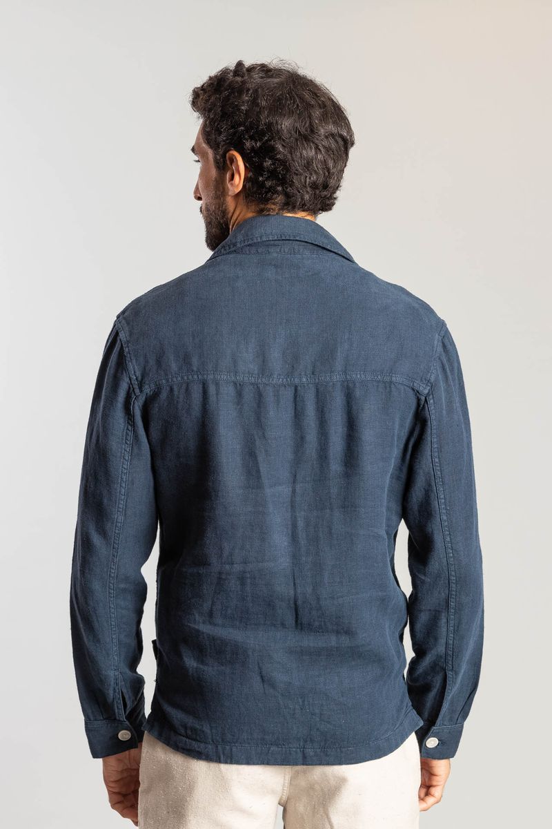 Jaqueta Linho Soft - Marinho - Sergio K.