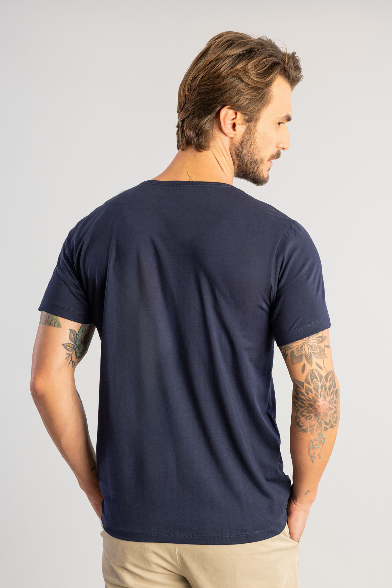 Camiseta Estampada Los Borrachos Bfsk - Marinho - Sergio K.